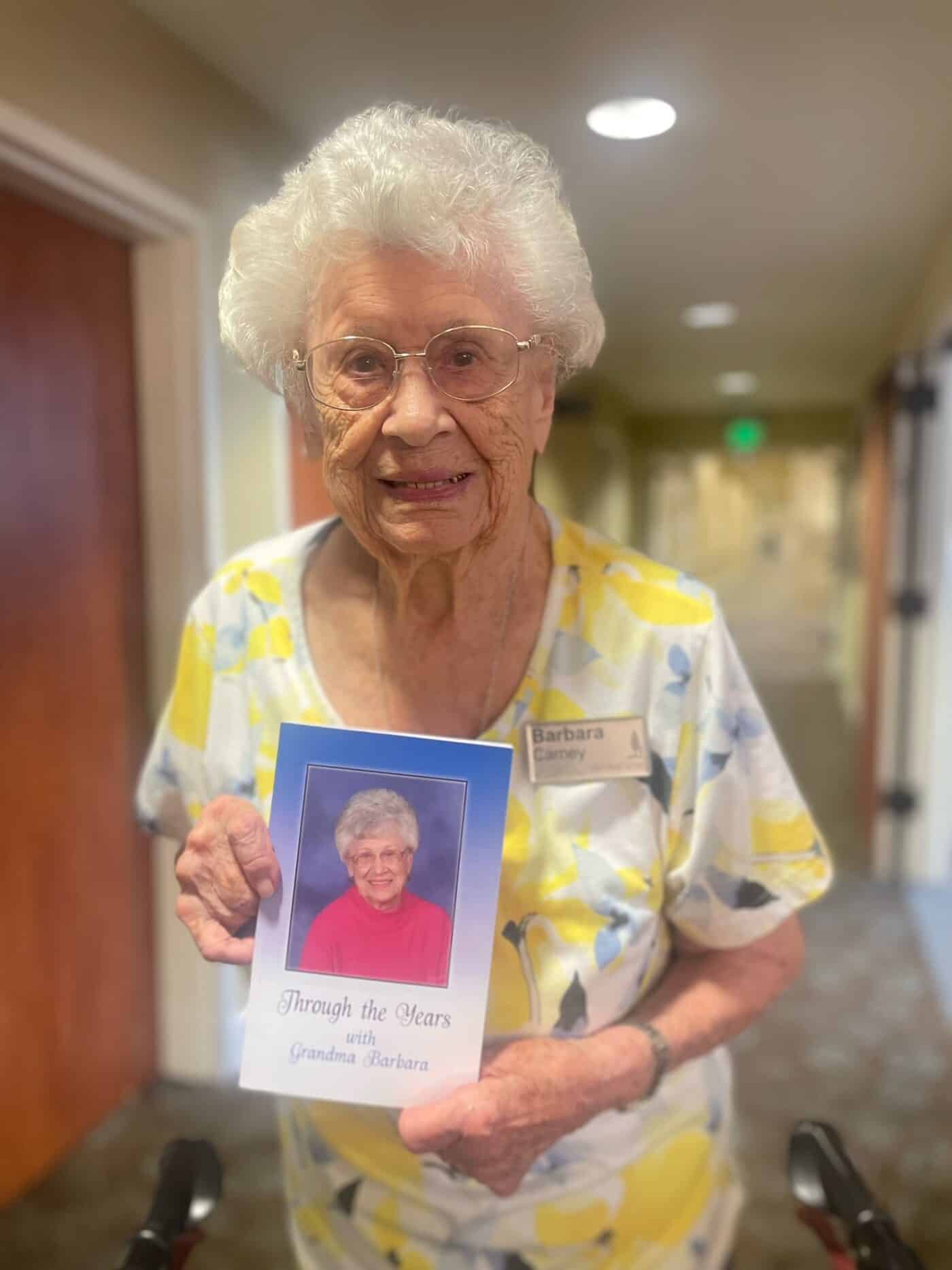 Resident Wrote a Memoir as 100th Birthday Gift