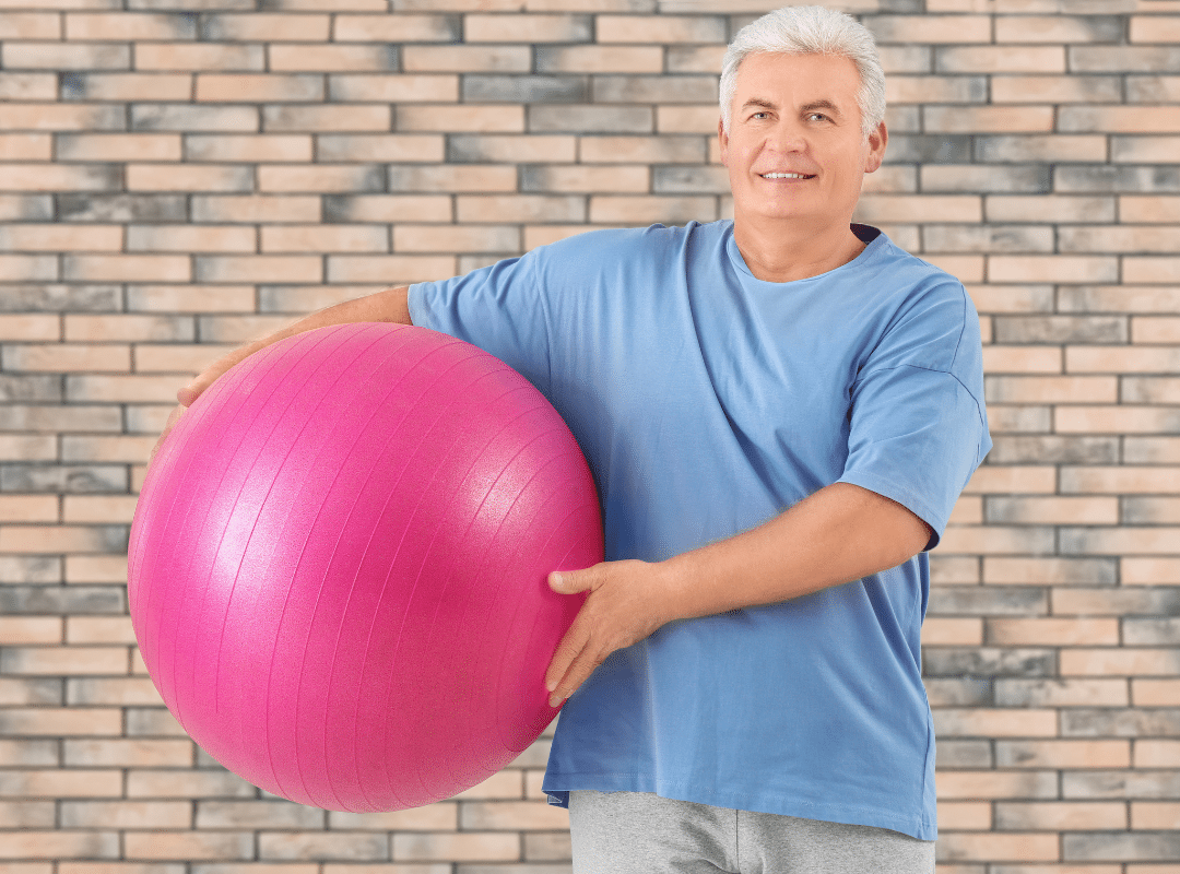 Ball Exercises for Seniors for Strong Core & Posture